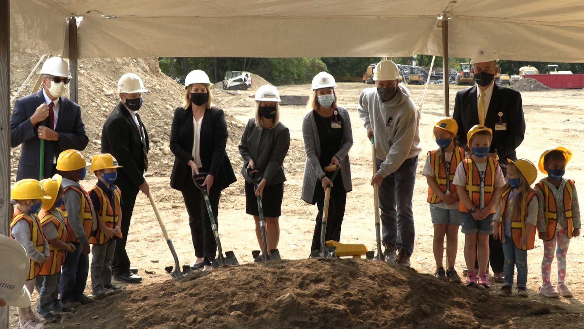 New Early Childhood Learning Center Groundbreaking in Sayre - WENY News
