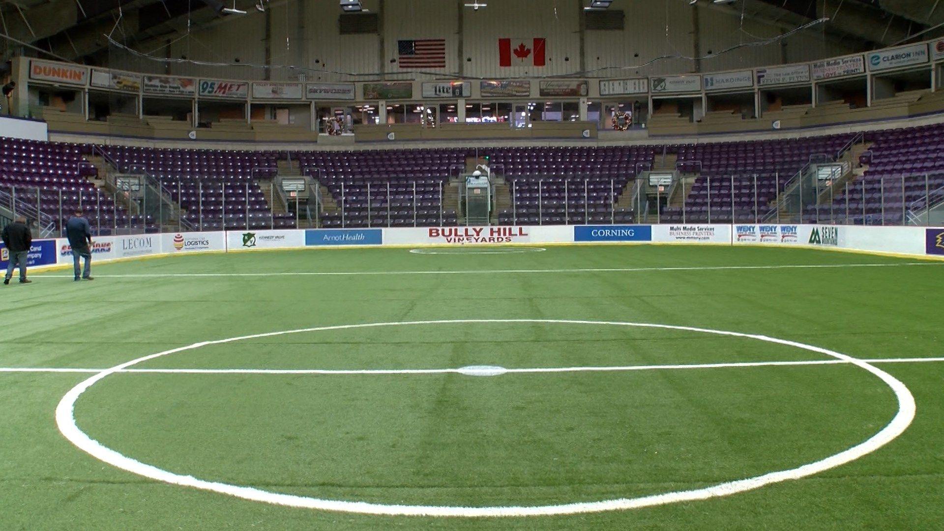 Elmira Renegades, First Arena, prepared for Saturday's home opener ...