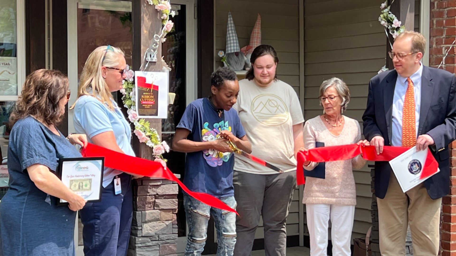 Business in Corning celebrates its one year anniversary - WENY News