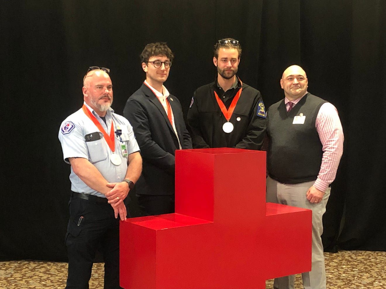 Three Ithaca EMTs receive Red Cross Real Heroes award - WENY News