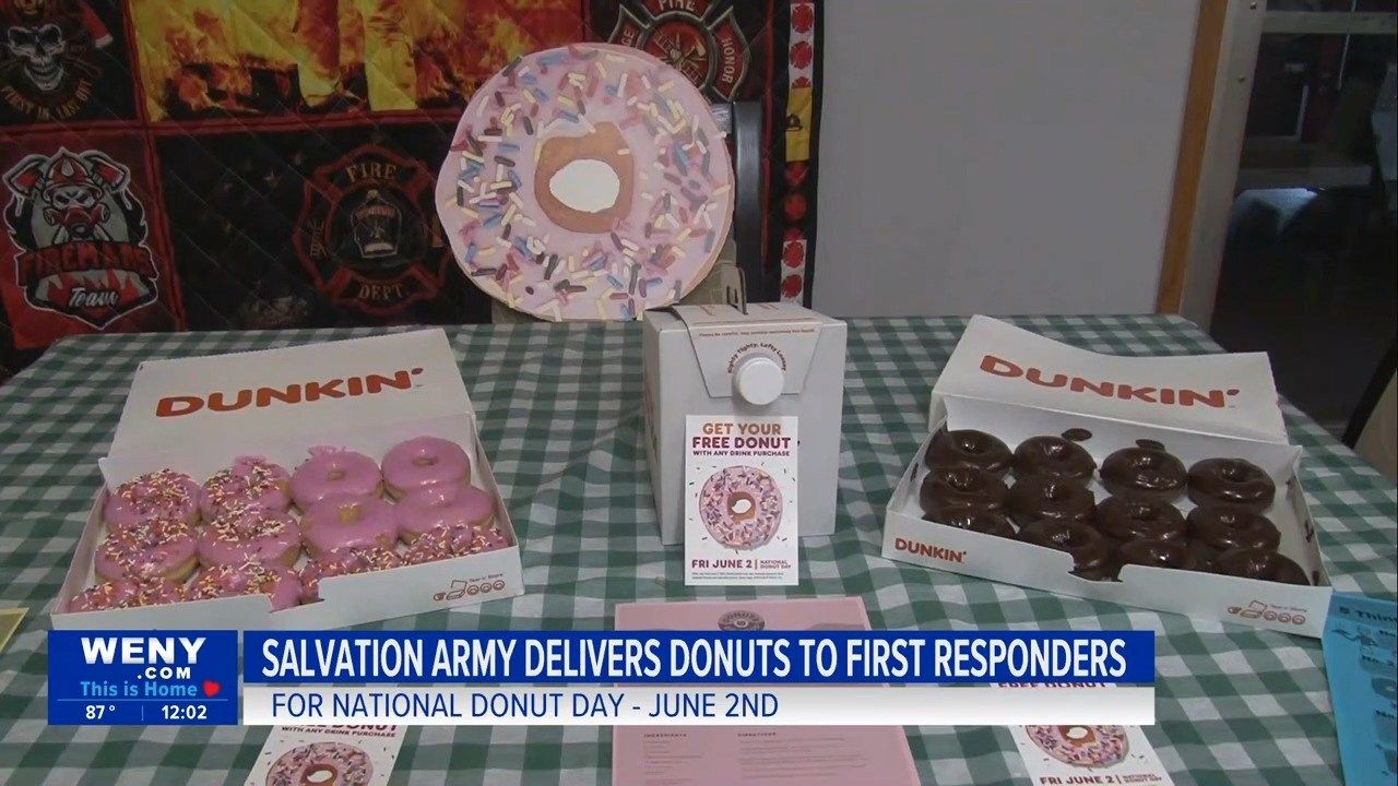 Salvation Army Delivers Donuts to First Responders for National Donut ...