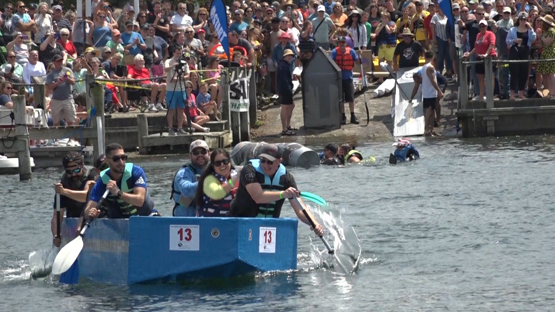 The 30th Annual Waterfront Festival and Cardboard Boat Regatta sets ...