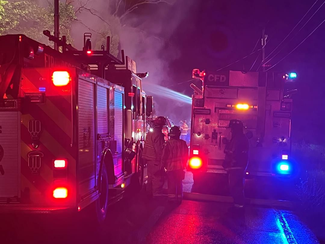 Multiple crews respond to a house fire in Town of Chemung - WENY News