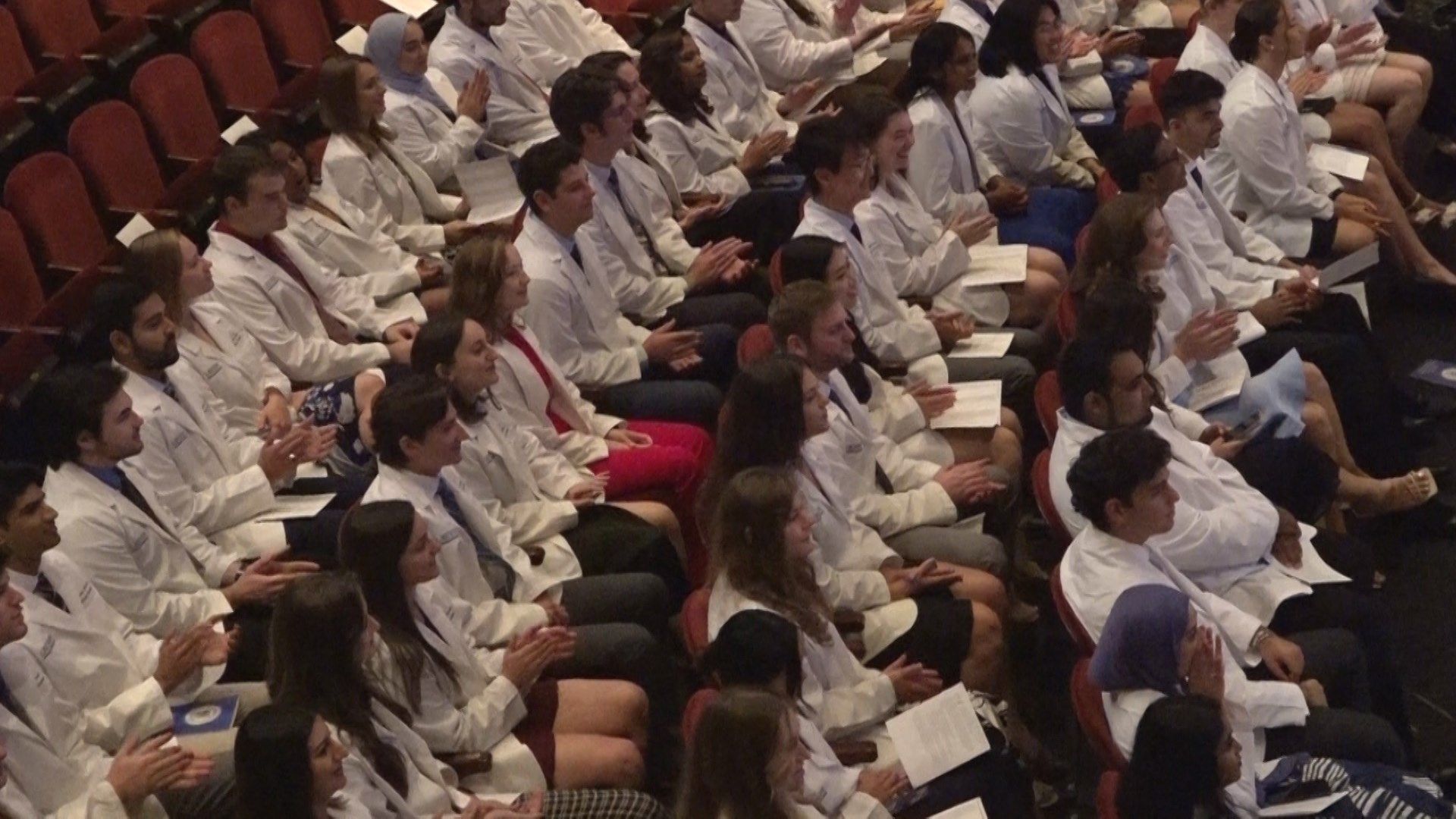 LECOM class of 2027 receives their symbolic white coats - WENY News