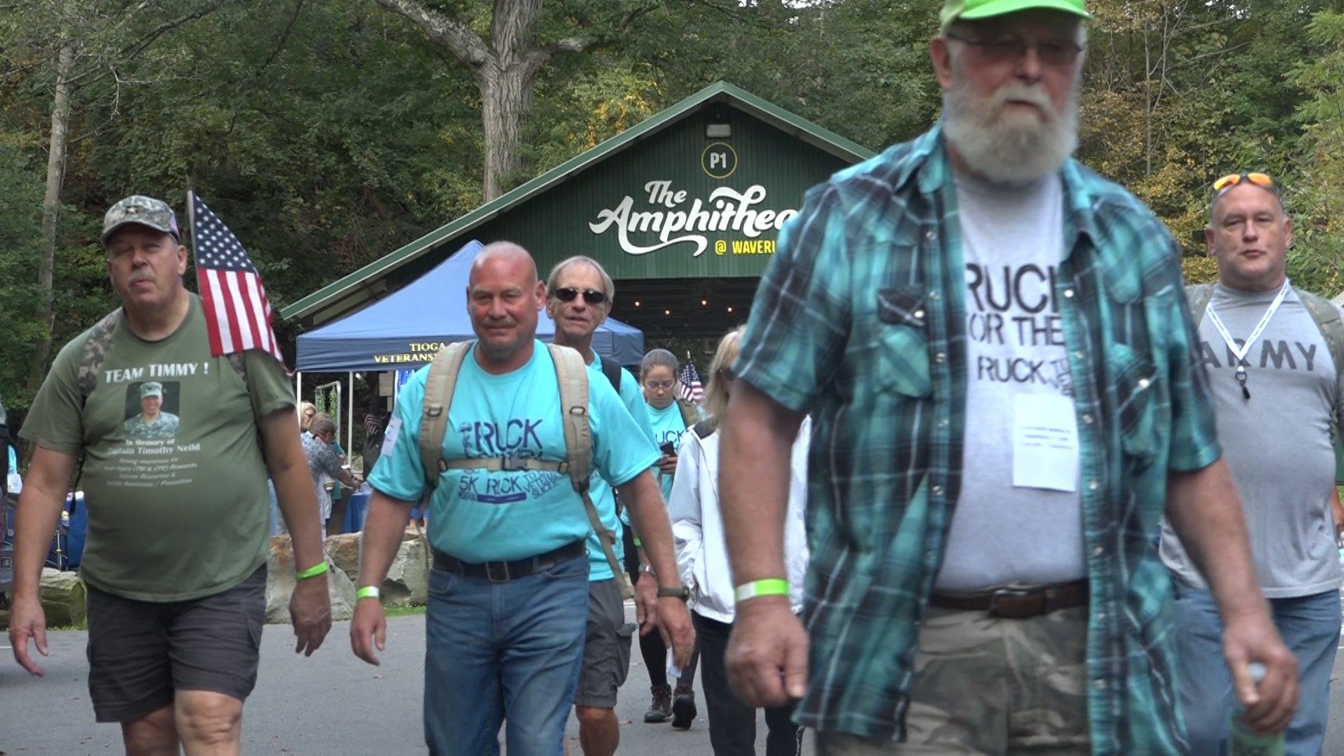 The Tioga County Veterans’ Service Agency 5K Ruck March For Them - WENY ...