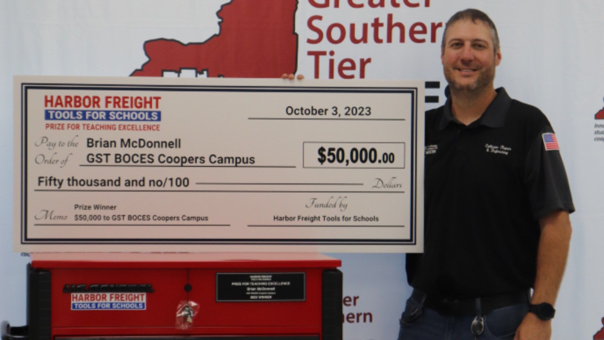 GST Boces Instructor wins $50-thousand-dollars for teaching excellence ...