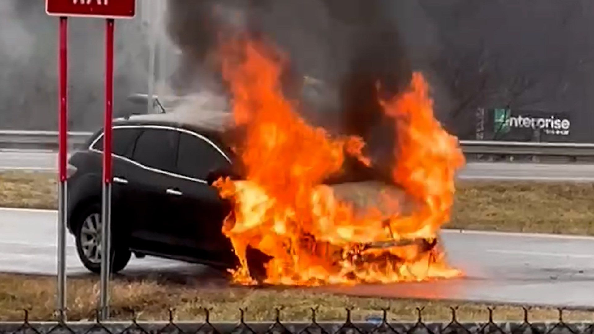 Car fire closes westbound exit ramp off Interstate 86 near Horseheads ...