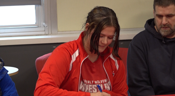 Waverly's Mackenzie LaForest signs to wrestle at D'Youville University ...