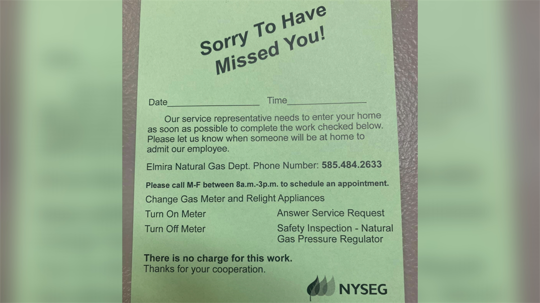 NYSEG starts to turn the gas back on for customers in Montour Falls ...