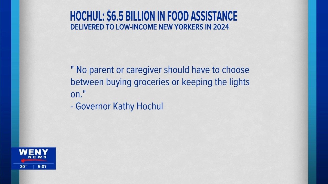 New York Provides $6.5 Billion in Food Assistance Through SNAP in 2024 ...