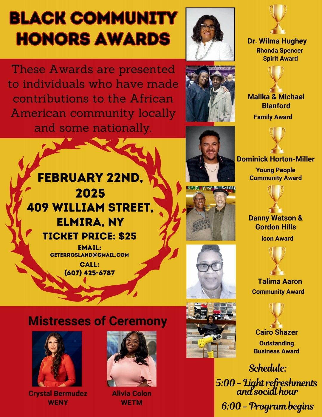 Black Community Honors Awards to recognize local leaders - WENY News