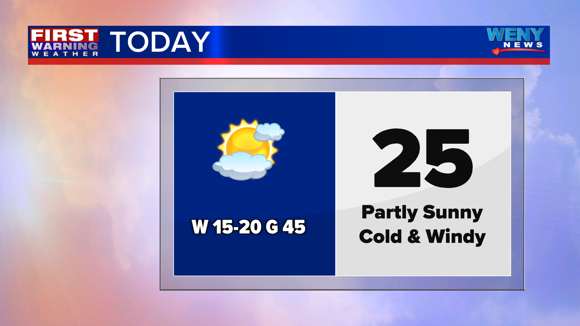 Windy And Cold Weny News