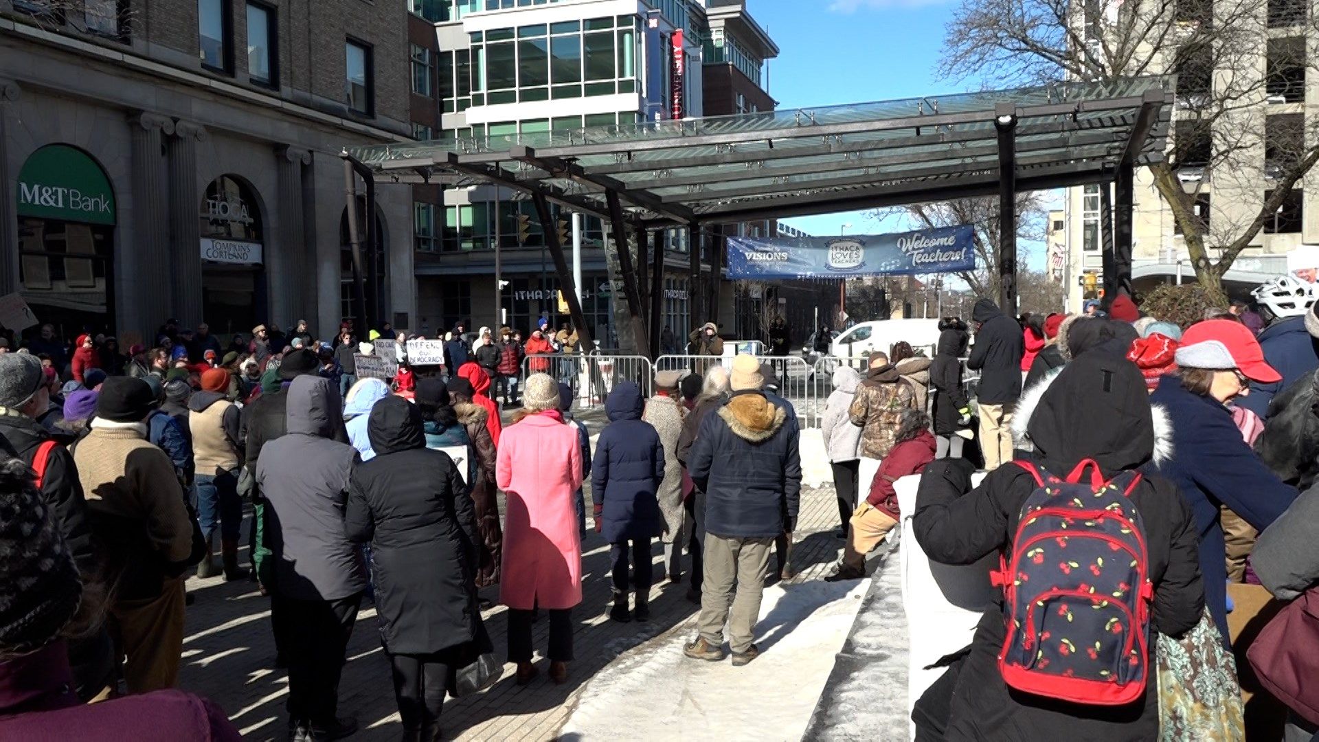The City of Ithaca reaffirms sanctuary city status; hosts 'Rally for Hope and Justice' in wake ...