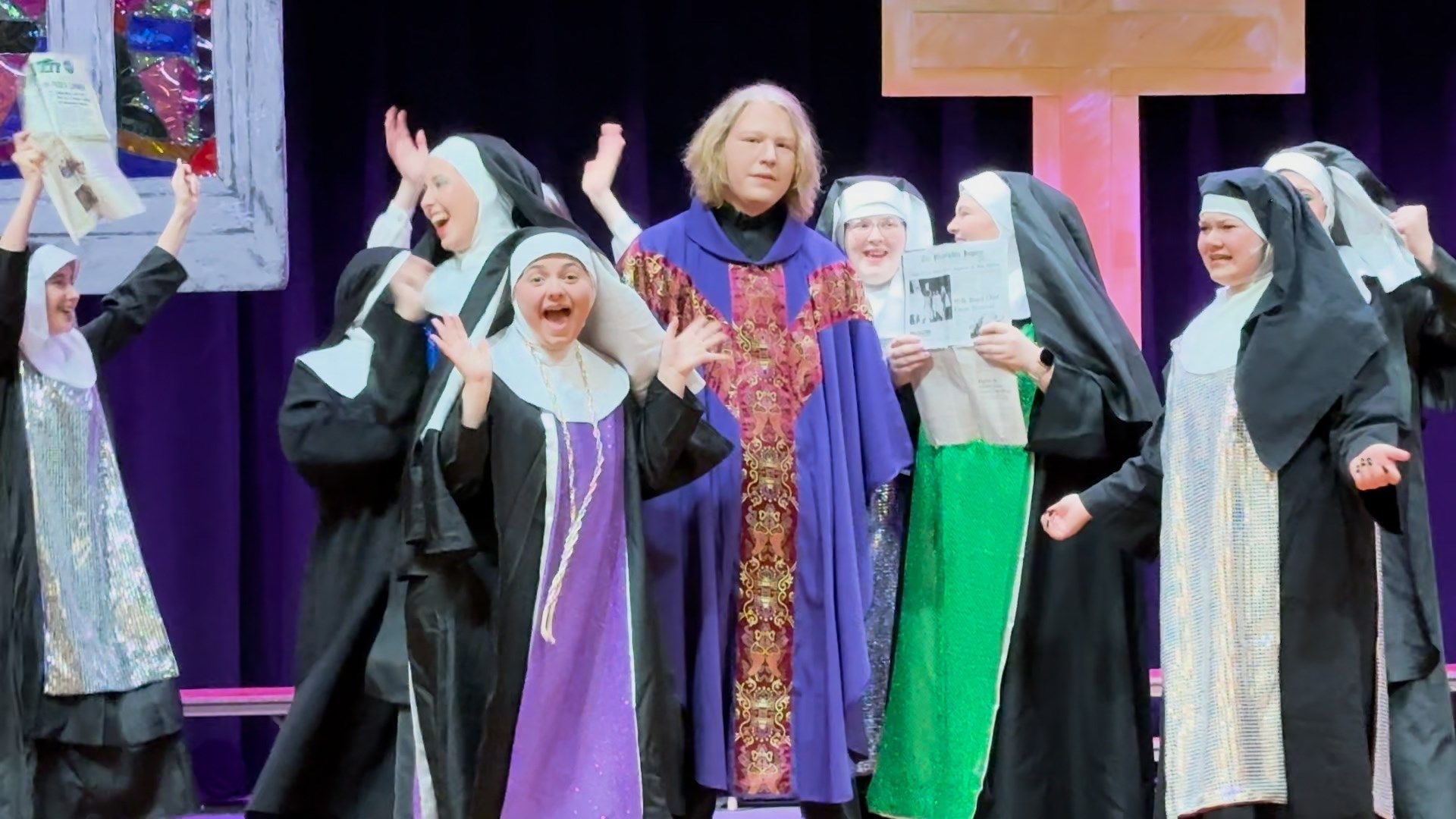 Spencer-Van Etten High School’s 'Sister Act' Gets Ready to Take You Back to the 70s - WENY News