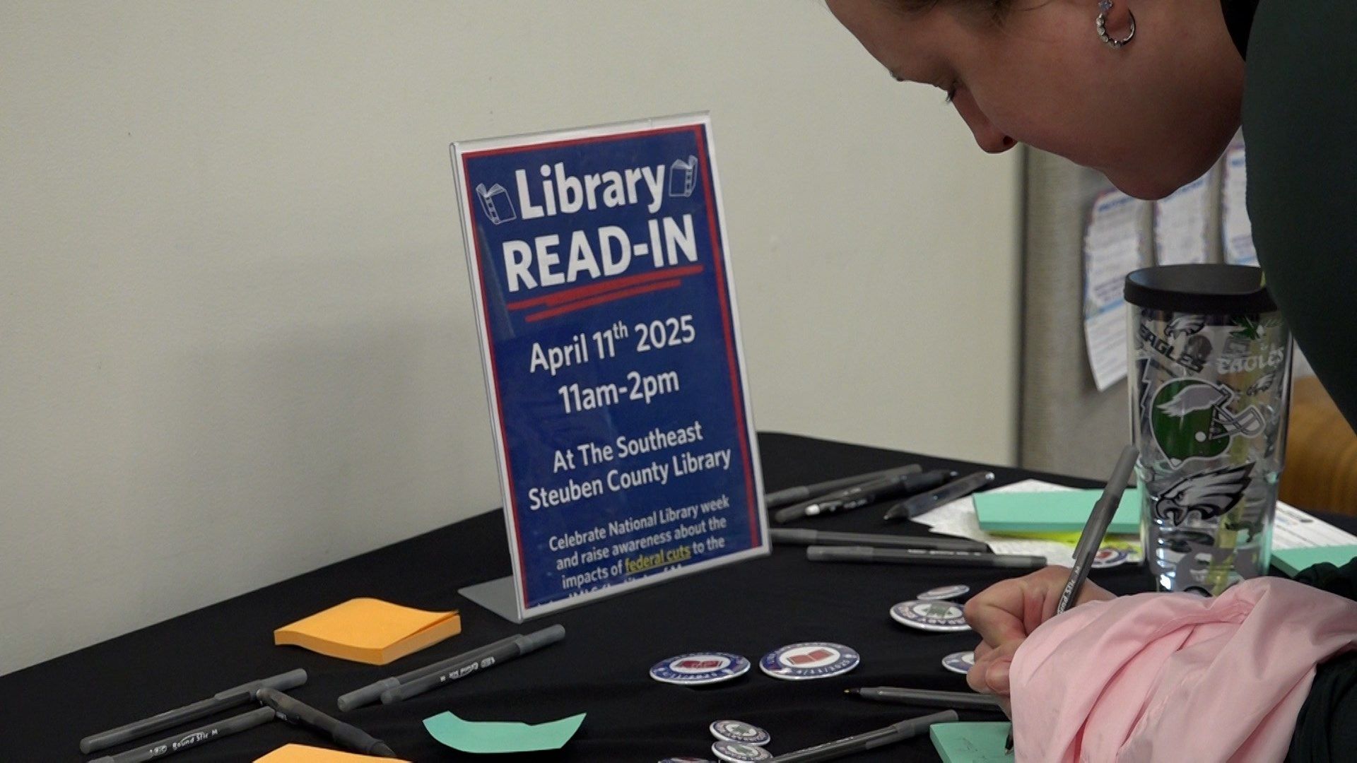 Southeast Steuben Co. Library Hosts Read-In in Light of Federal Funding ...