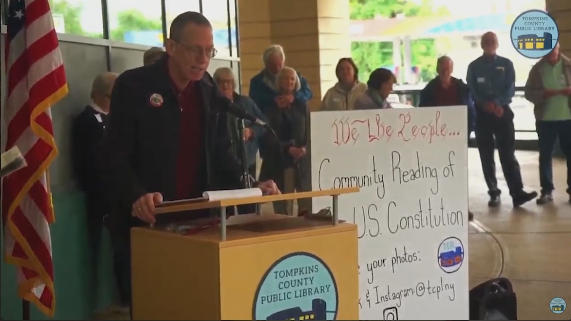 Tompkins County Public Library Hosts Community Reading of the U.S ...