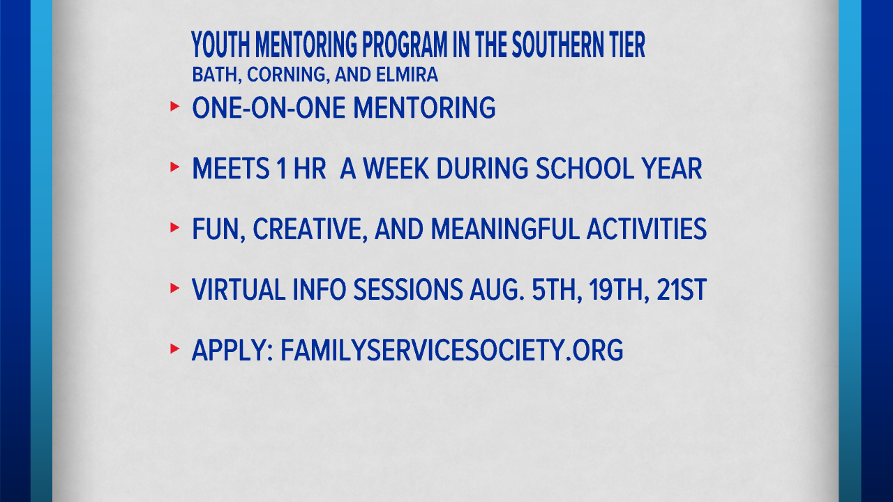 Youth Mentoring of the Southern Tier Recruiting Volunteer Mentors ...