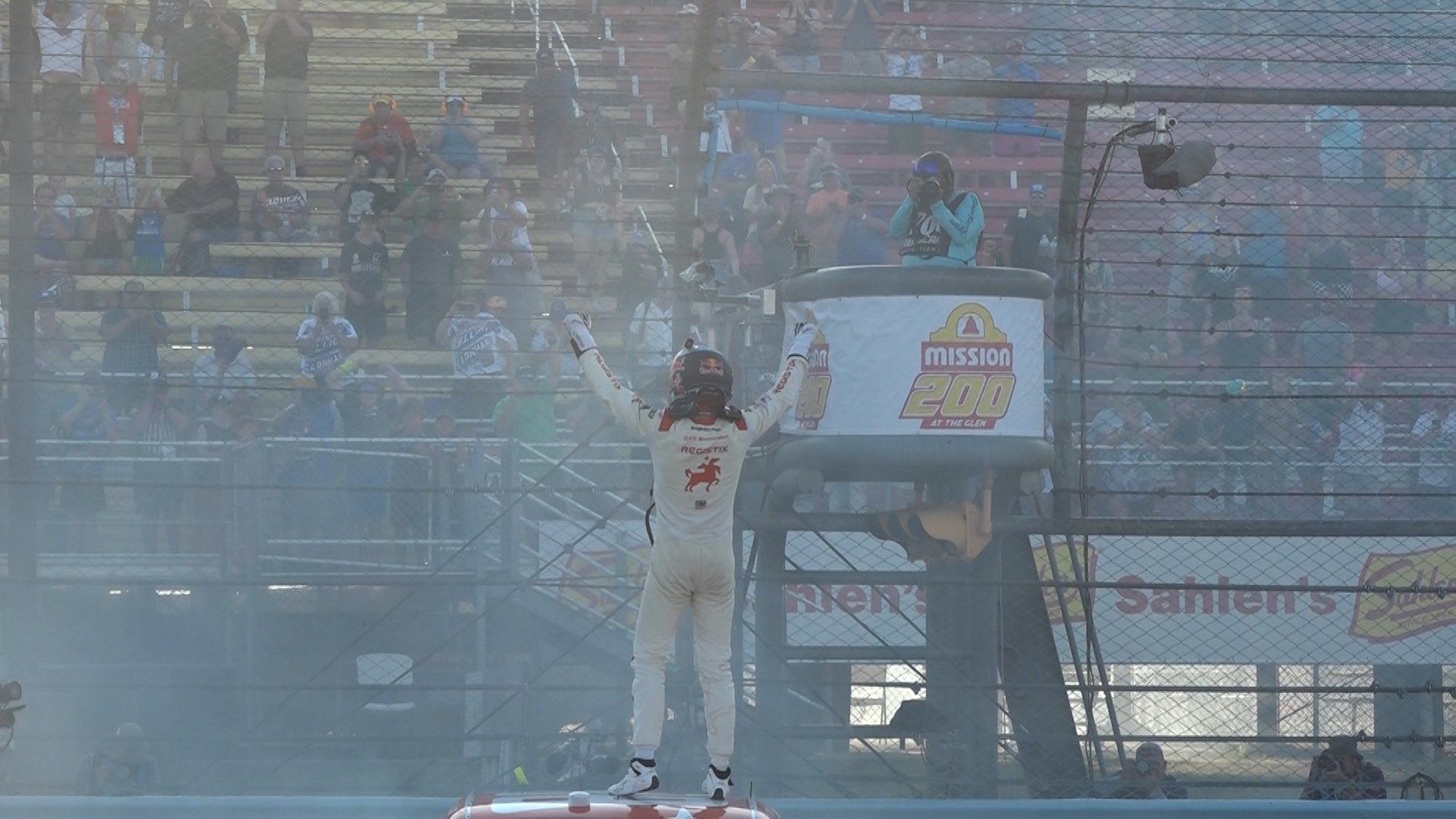 Connor Zilisch wins NASCAR Xfinity Series race but suffers post-race injury; provides update on ...